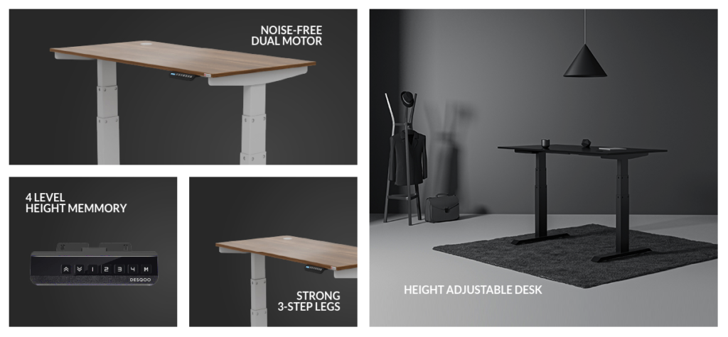 Best Height Adjustable Smart Desk | Work From Home Furniture India